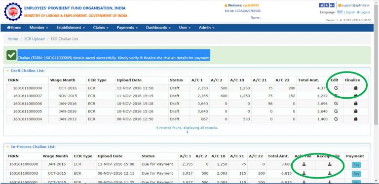 What is Electronic Challan cum Return(ECR)? - SumoPayroll